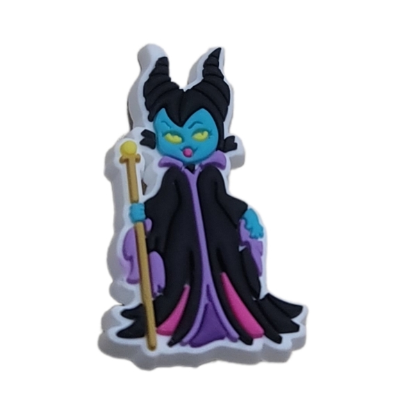 Accessories | New Maleficent Evil Queen Croc Charm | Poshmark